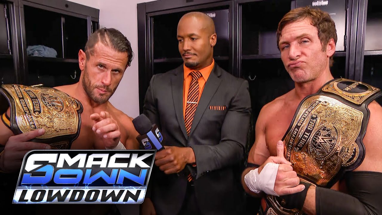 The Motor City Machine Guns bask in their championship victory ...