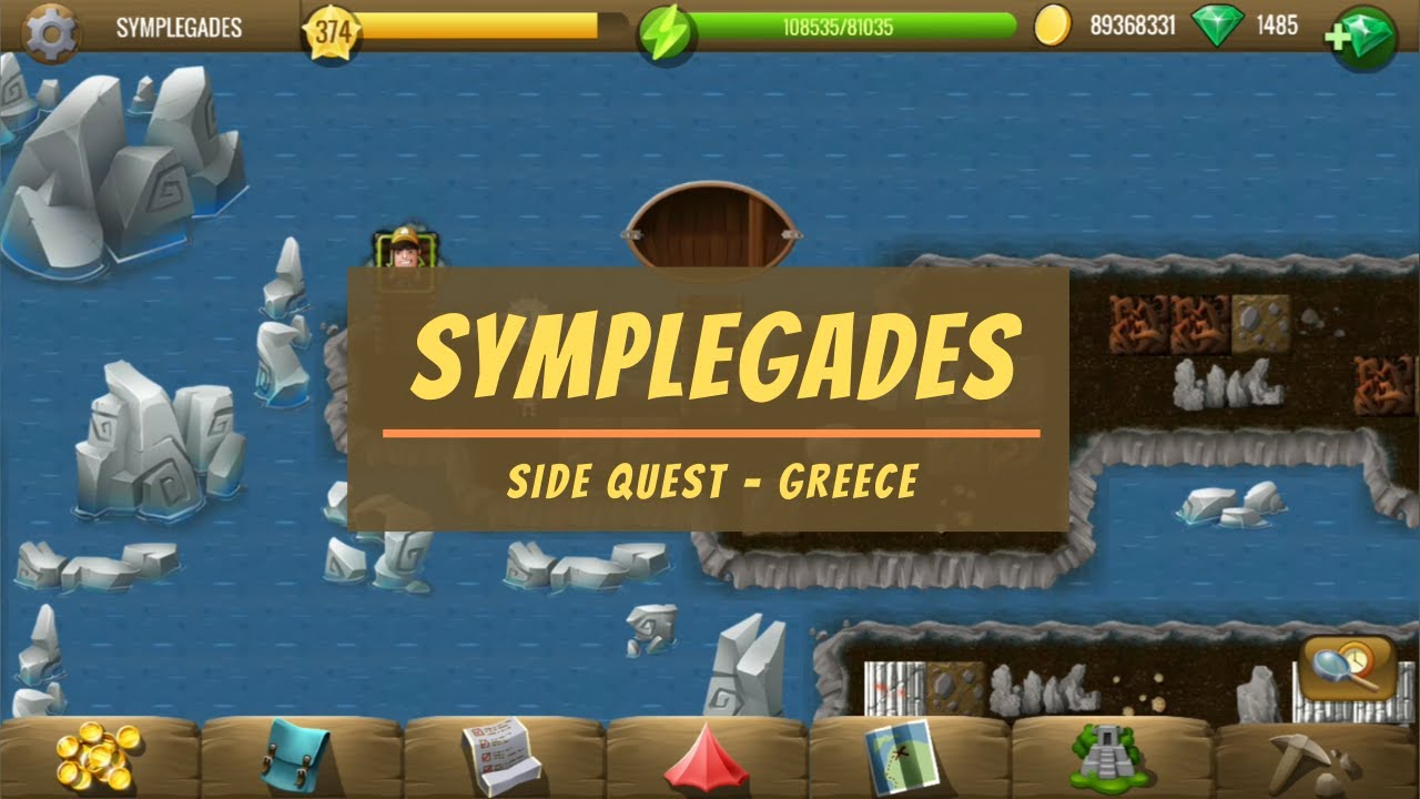 Symplegades - Greece Side Quest - Diggy's Adventure - YouTube