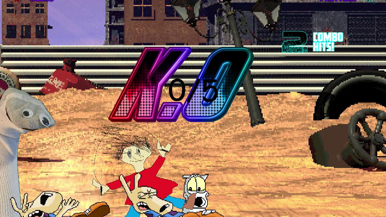 Mugen Request Rocko vs Playtime (Baldi's Basics) - YouTube