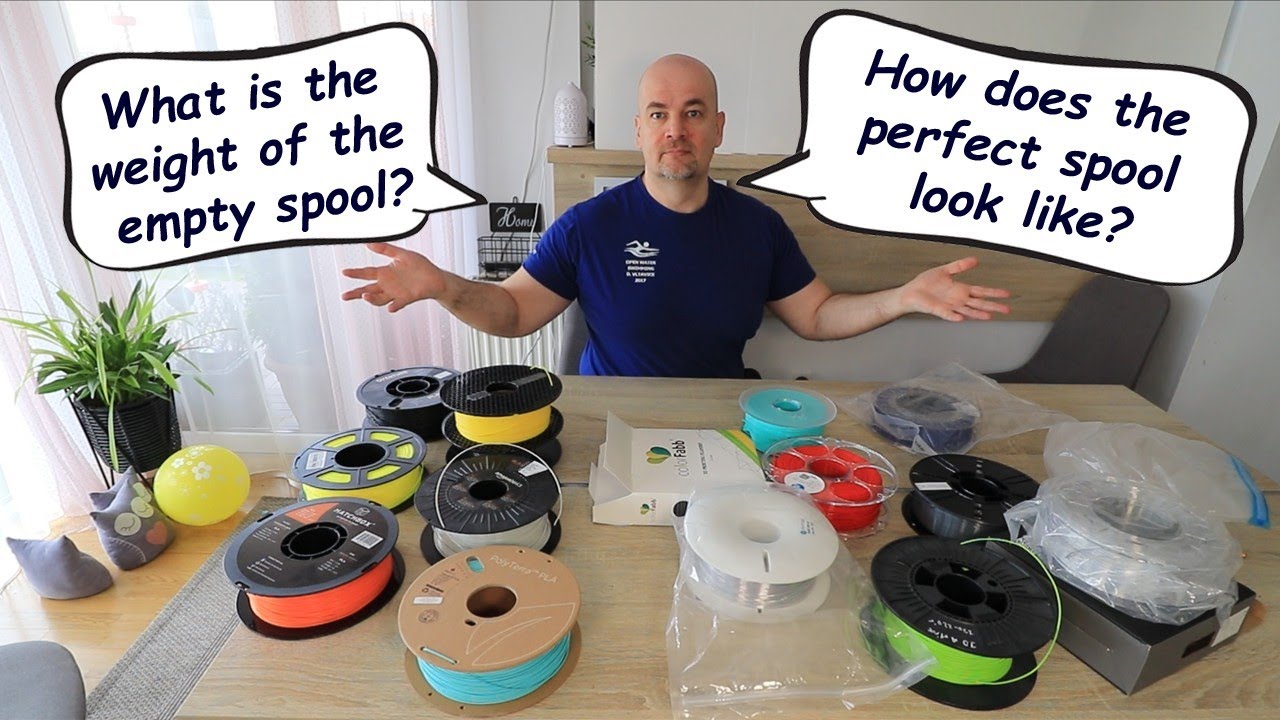 Dear filament companies, what is the weight of empty spool? What is the ...