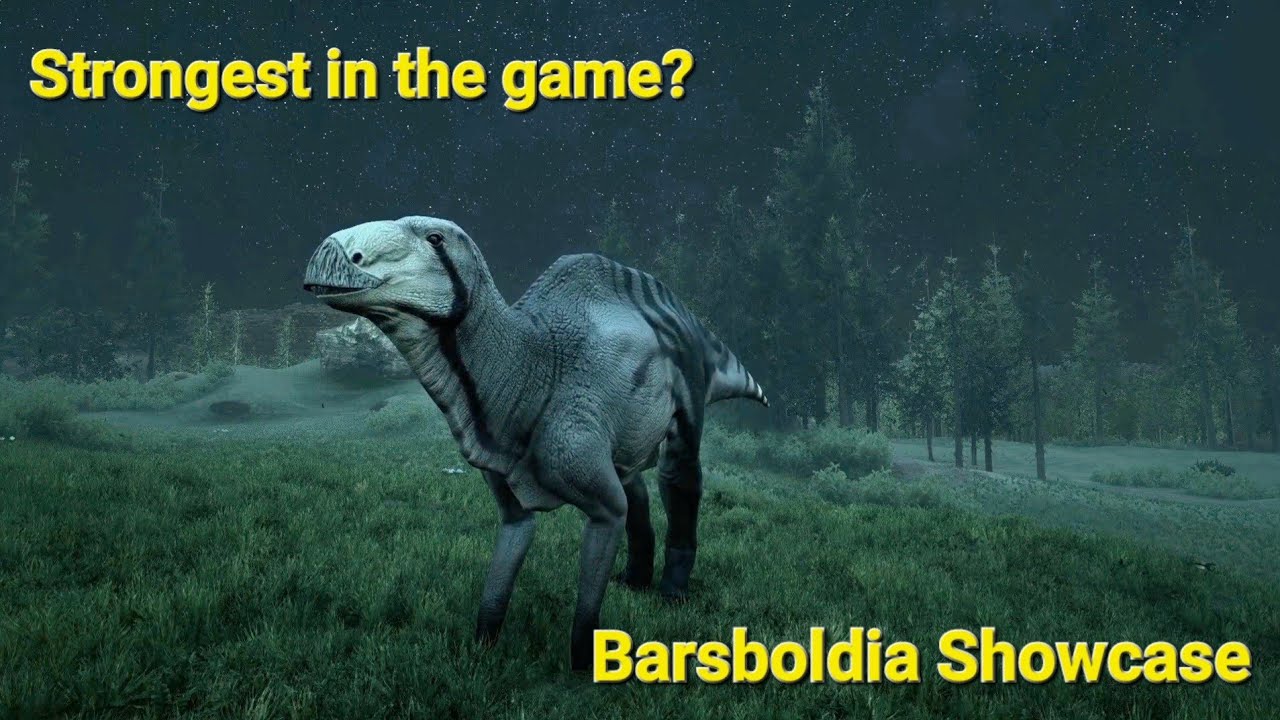 Barsboldia Showcase - Path of Titans - YouTube