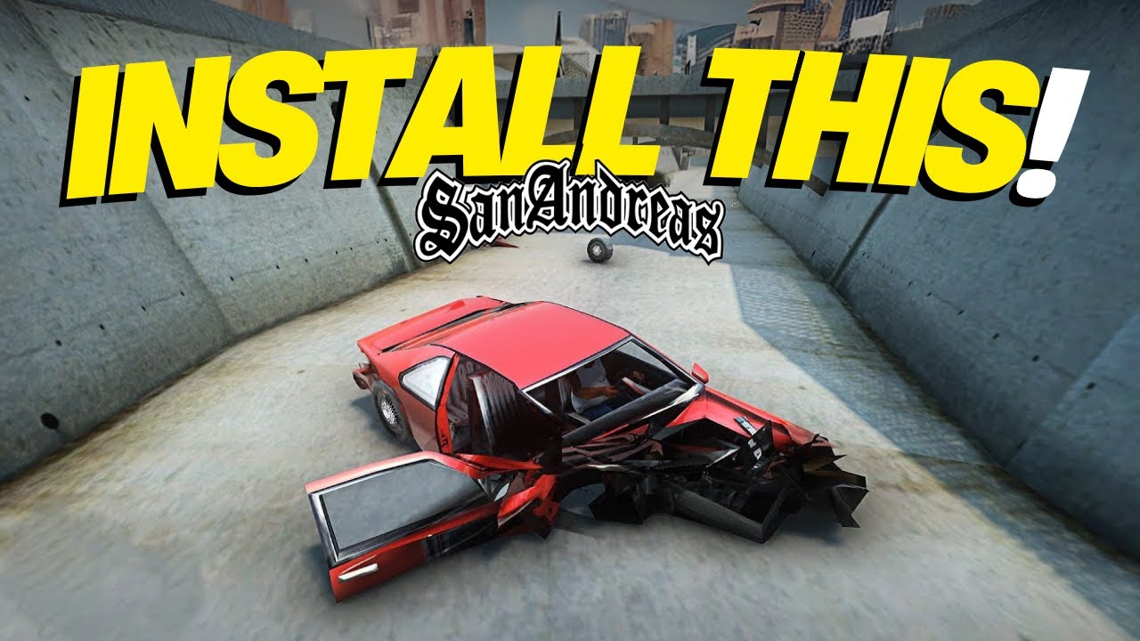How To Install Realistic Vehicle Crash/Deformation Mod in GTA San ...