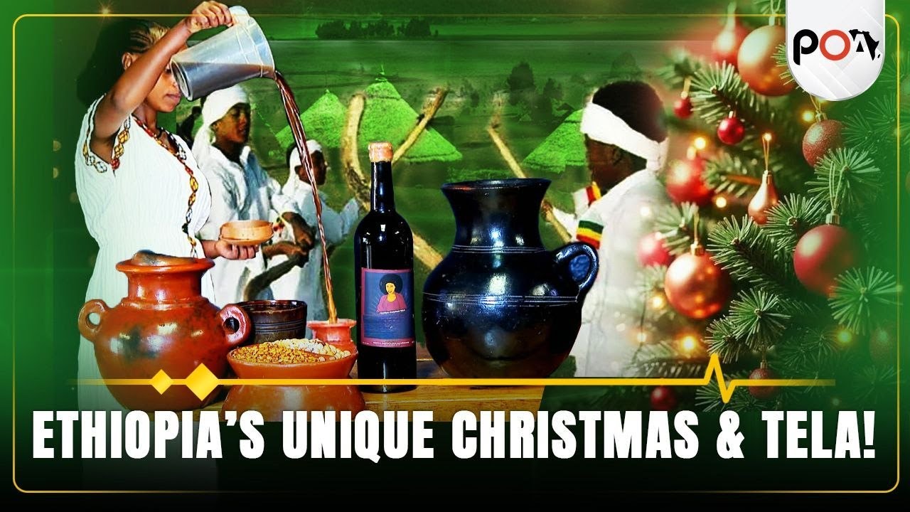 Ethiopia's Tela: Homemade Beer for Genna and Festivities - YouTube