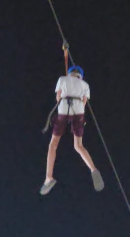 Ziplining at Drive in (Dancing Plates) - YouTube