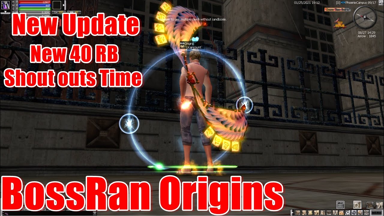 BossRan Origins | New Update | Shout outs time - YouTube