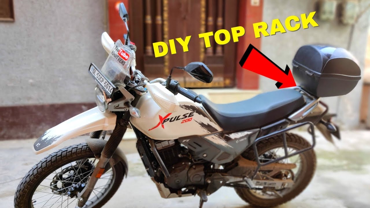 #DIY Top Box Installation on #Xpulse 200 BS6 - YouTube