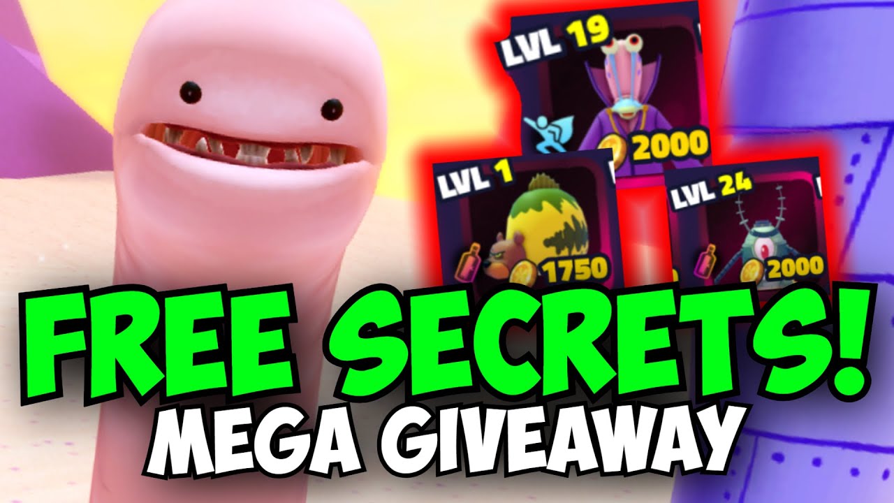 [ALL CODES] Free Secrets & New Units Giveaway in Spongebob Tower ...
