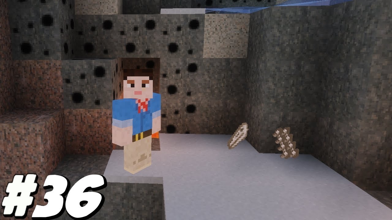RETURN TO THE MINES FOR FOSSILS AND DIAMONDS | MINECRAFT DINOSAURS |Ep ...