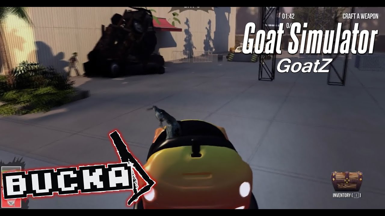 Goat Simulator - GoatZ DLC Gameplay | PC - YouTube