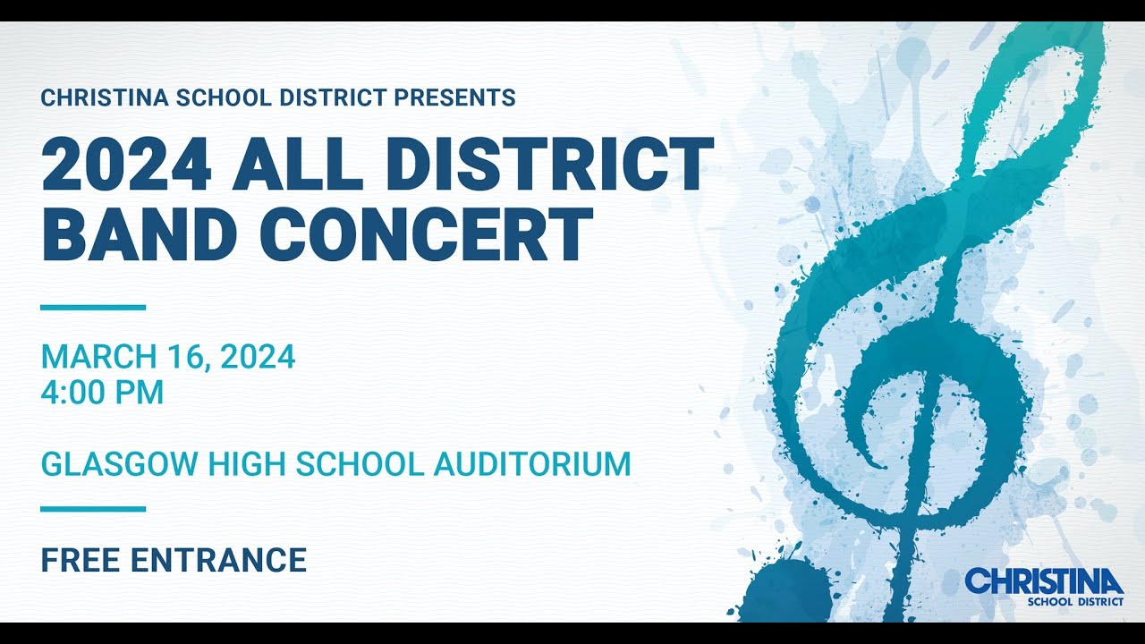 2024 All District Band Concert - YouTube