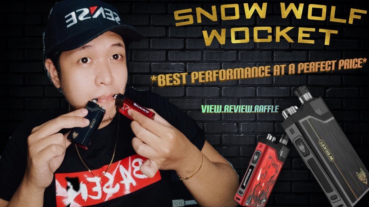 SNOW WOLF WOCKET Open box HONEST review ( PLUS A CHANCE TO WIN ONE ...