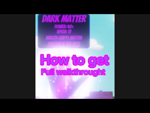 How to get DARK MATTER in slap battles killstreak remake (Full walkthrough) - YouTube