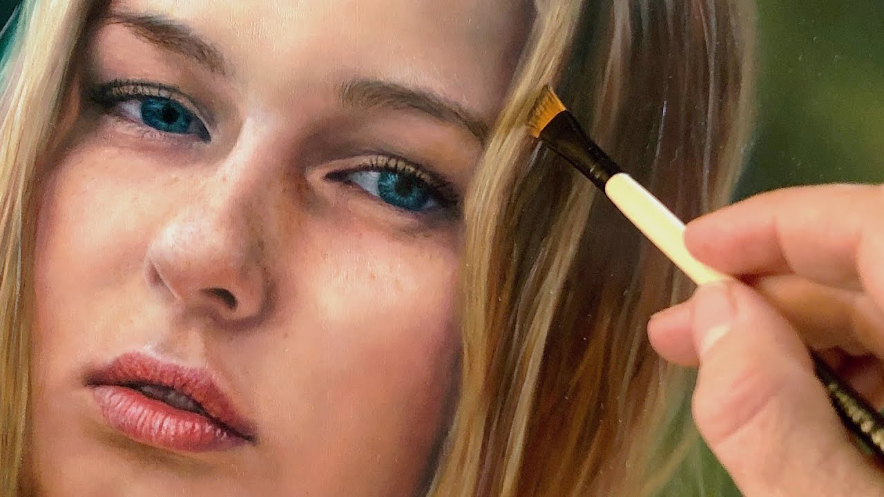 REALISTIC OIL PAINTING PORTRAIT :: 3 Years Later :: FRAGILE 2021 by ...