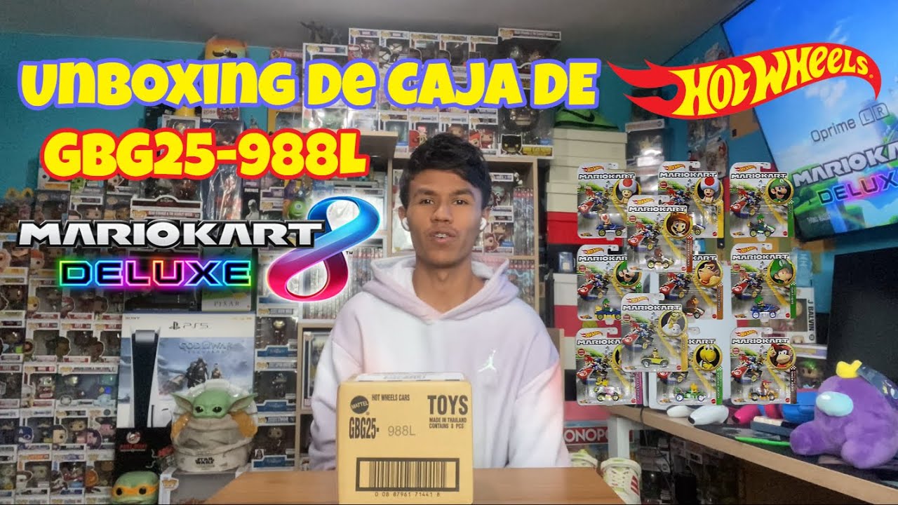 Unboxing Y Review Caja Mario Kart - Hot Wheels Cars - Codigo De Caja ...