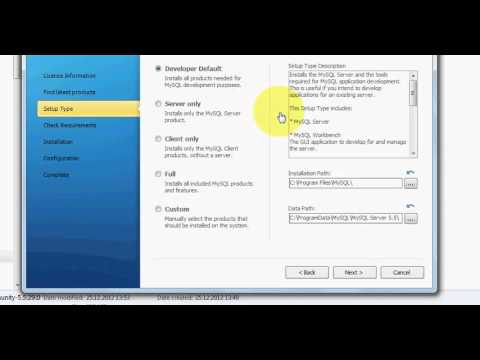 Beginners MYSQL Database Tutorial 1 # Download , Install MYSQL and first SQL query - YouTube