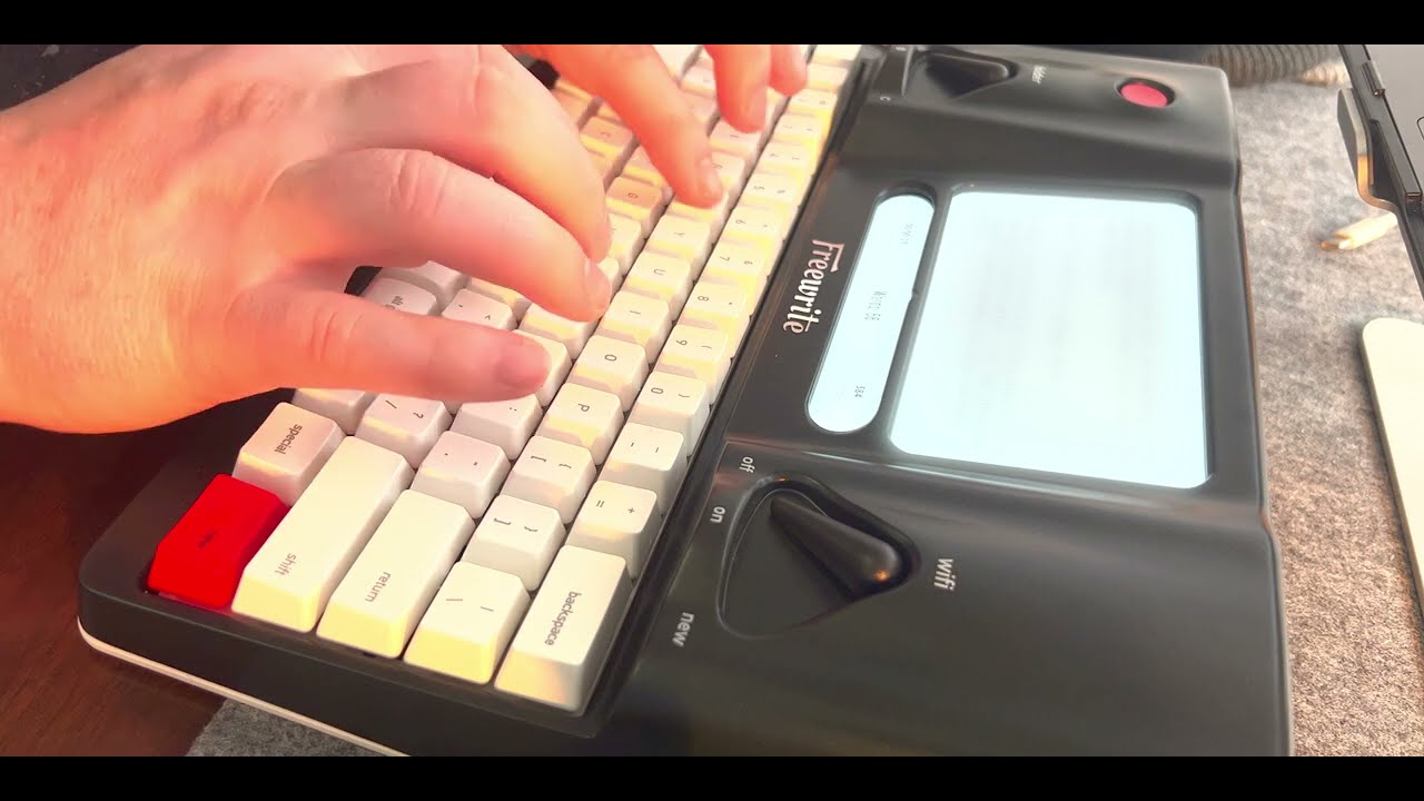 Distraction FREE writing! - Freewrite Generation 2 & 3 keyboards ...