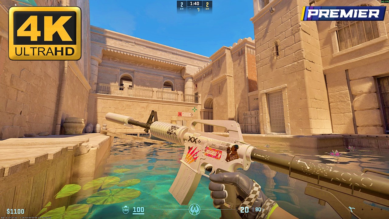 Counter Strike 2 | Anubis | Full 4K Gameplay | Premier - YouTube