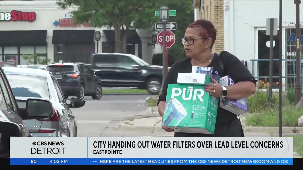 Eastpointe residents flock to pick up water filters after testing found ...