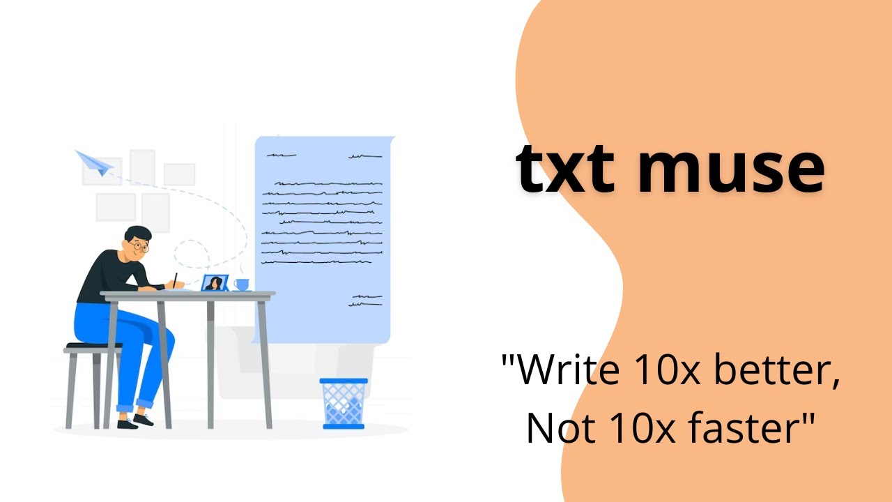 Write 10x Better with Txt Muse's AI-Powered Text Editor | Txt Muse Demo ...