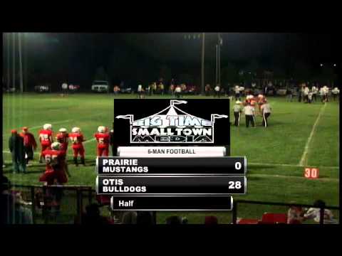 Football- Prairie at Otis - YouTube