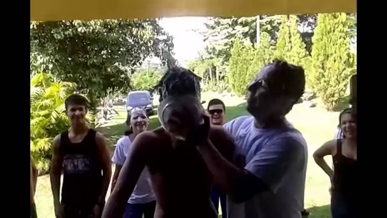 Handsome Guy Getting Pied - YouTube