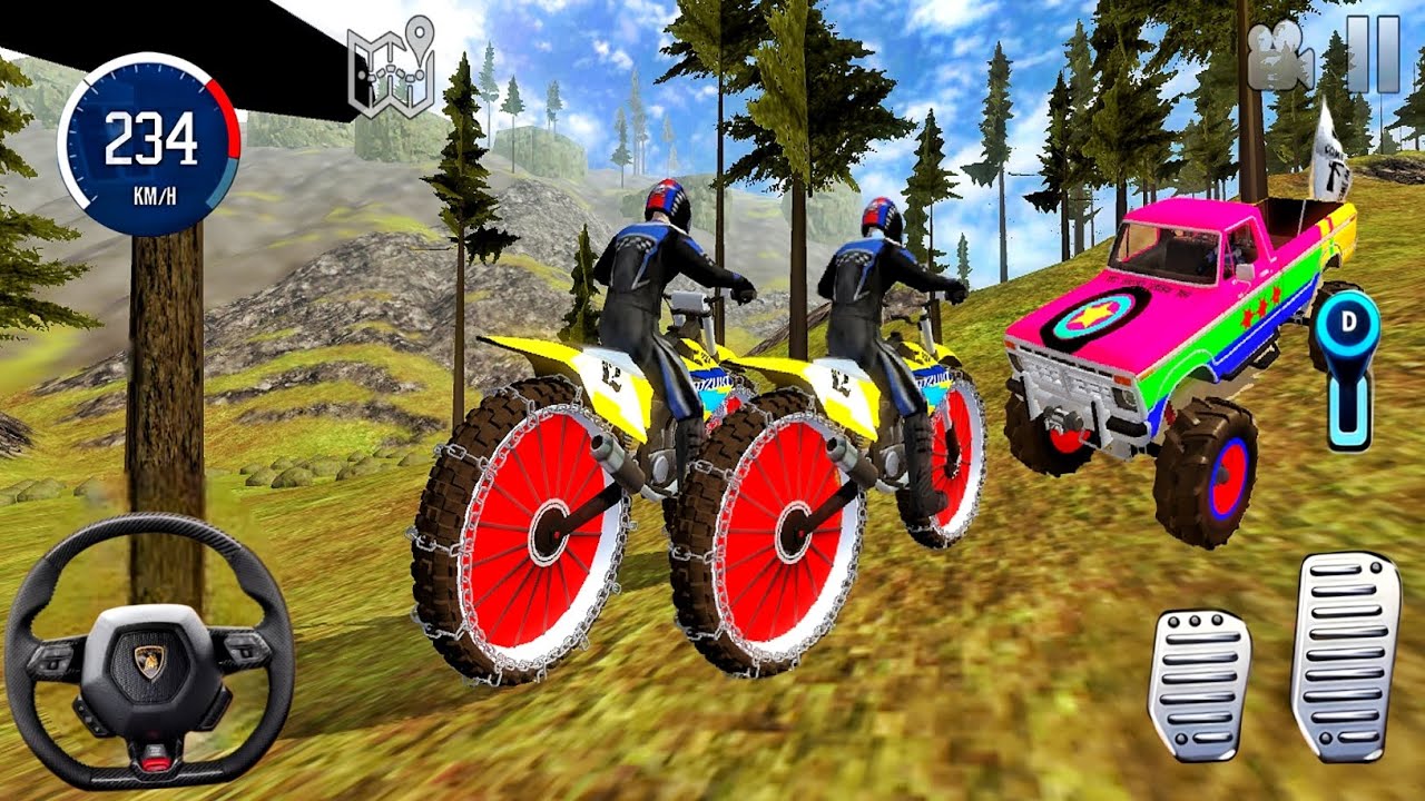 Xtreme Offroad Dirt Motorcycle Driving Simulator Online 3 Players ...