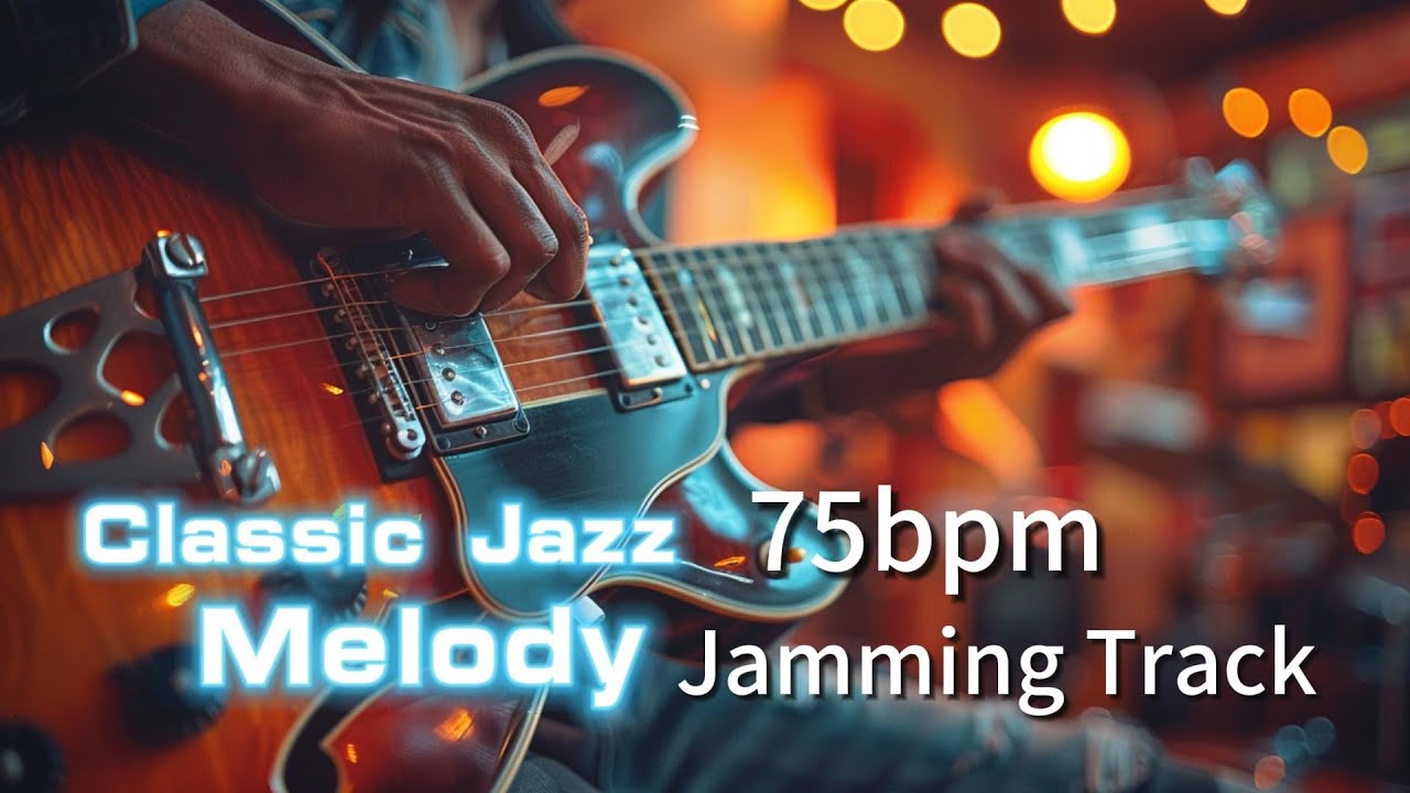 Classic Jazz Guitar Backing Track - Improvise and Jam Along - YouTube