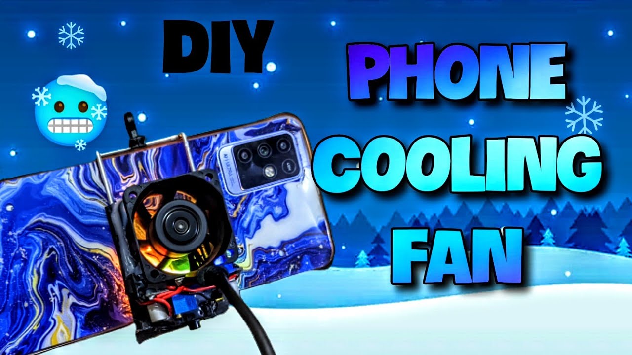 How to make mobile cooling fan at home #gamingcoolingfan #liteweight # ...