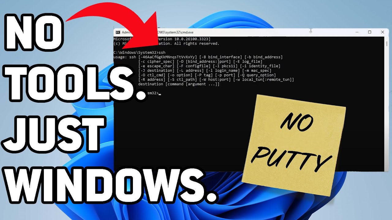 Bandit Levels 0–4: Breaking In With Nothing But Windows 11 and Regret ...