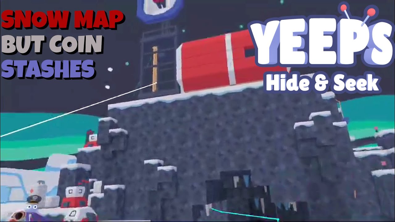 Yeeps Hide and Seek all snow maps but coin stashes - YouTube