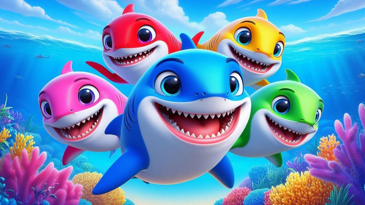 Baby Shark Doo Doo Doo Songs | Fun Kids Songs - Nursery Rhymes For ...