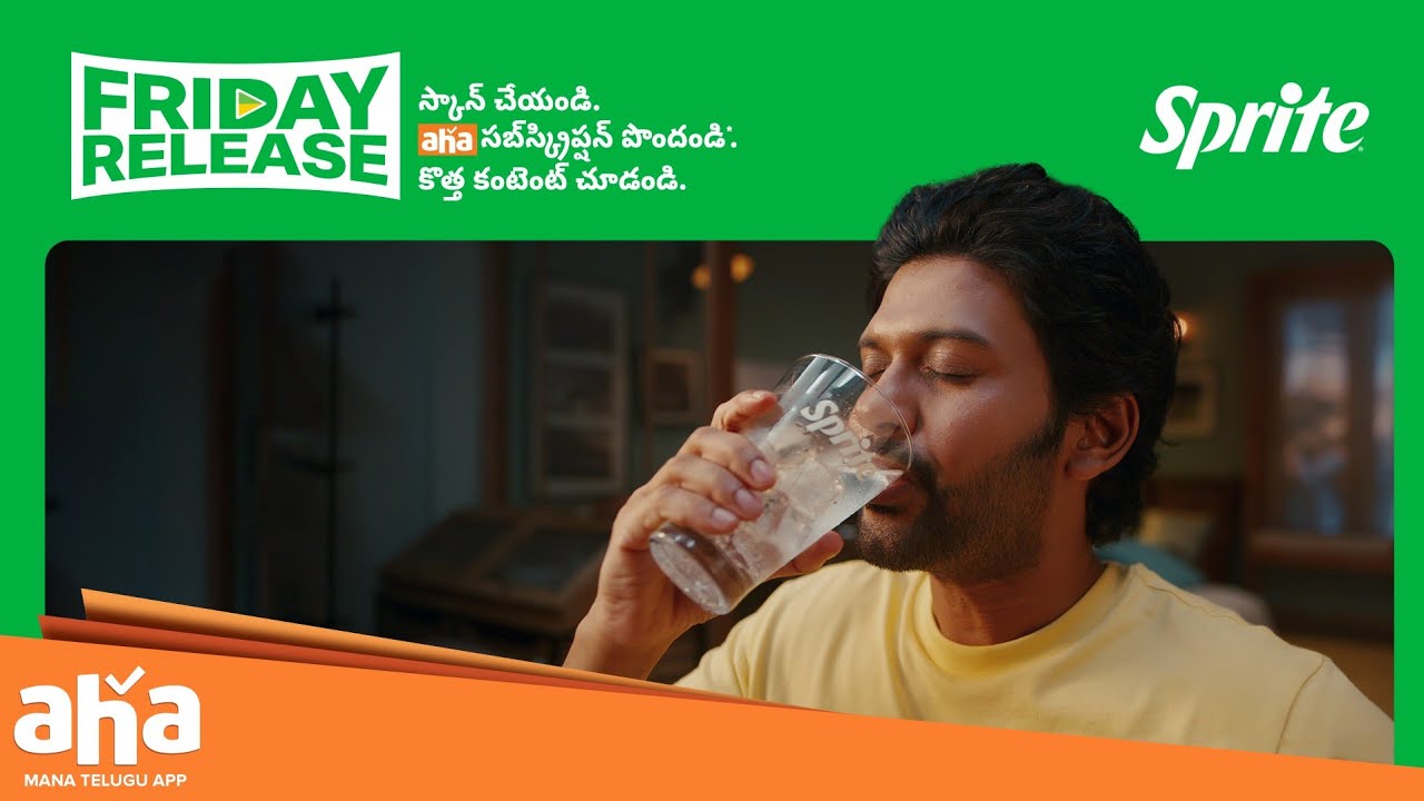 Sprite Friday release with aha🥳 || Naveen Polishetty || @Sprite ...