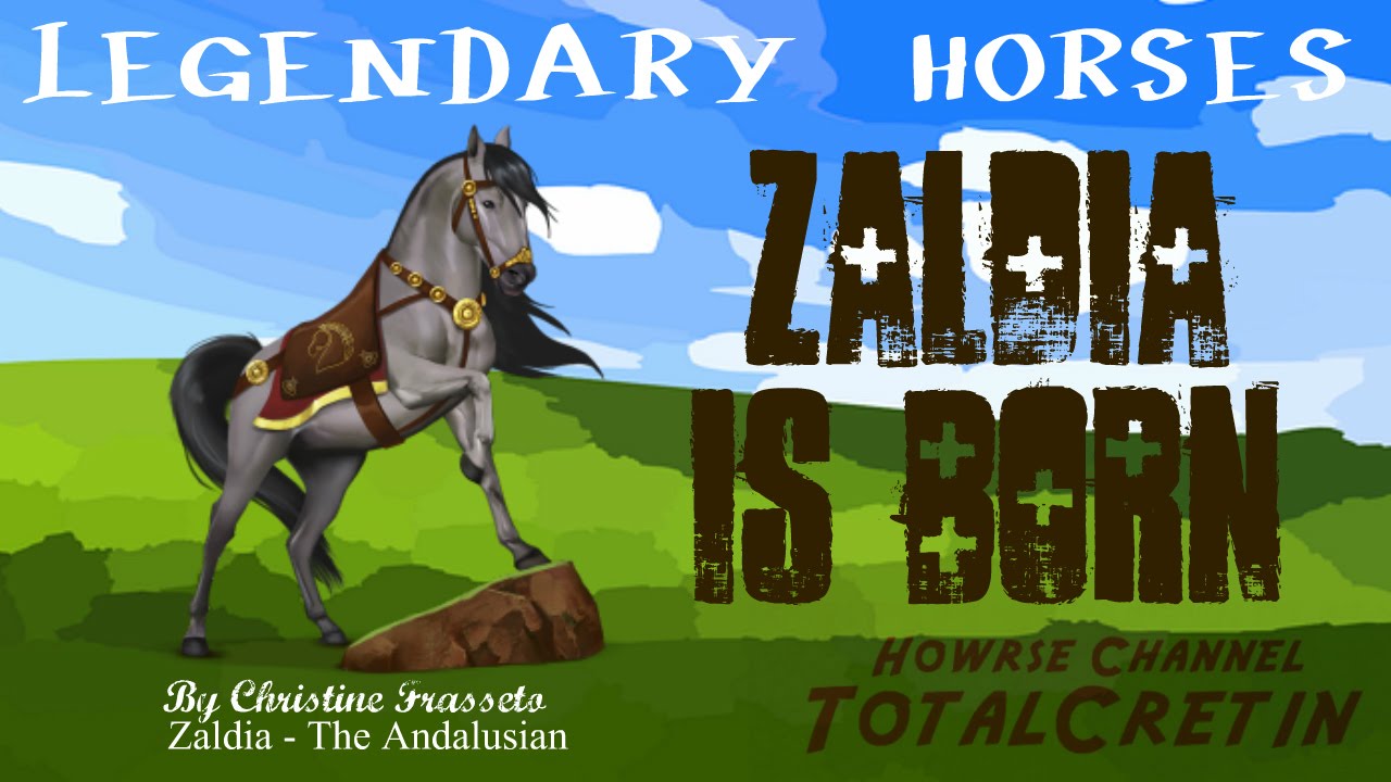 Zaldia Is Born - Legendary Horses - YouTube