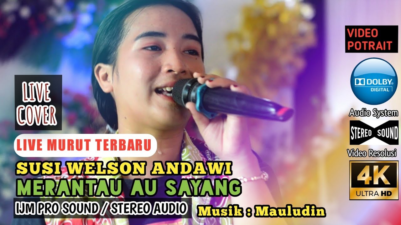 LAGU MURUT VIDEO TERBARU SUSI WELSON ANDAWI / MERANTAU AU SAYANG HARRY PARAIS / LAGU MURUT ...