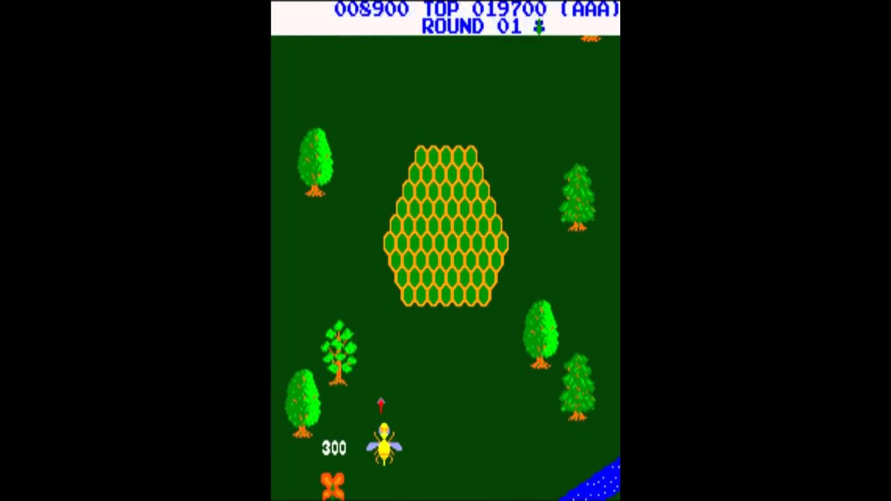 Funky Bee (Arcade) - YouTube