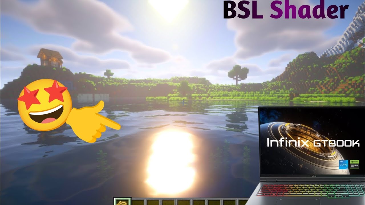 BSL Shader Test in Minecraft 🔥 | Infinix GT Book RTX 3050 | Ultra ...