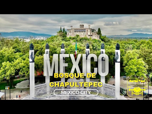 Bosque De Chapultepec Logo Beautiful Cloudy Afternoon Chapultepec
