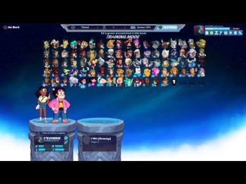 Brawlhalla all crystal gems abilitys - YouTube