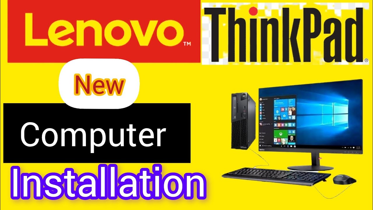 "How to Install Lenovo ThinkPad Desktop | Step-by-Step Guid#Lenovo # ...
