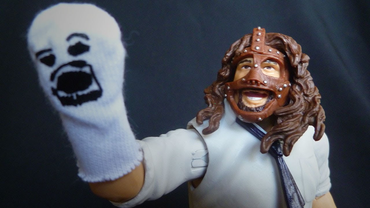 WWE Elite Series 17 MANKIND Action Figure Review - YouTube