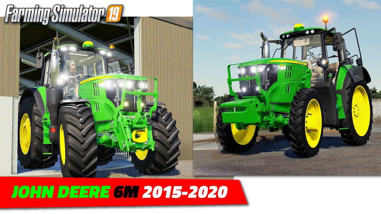 FS19 | John Deere 6M 2015-2020 - review - YouTube
