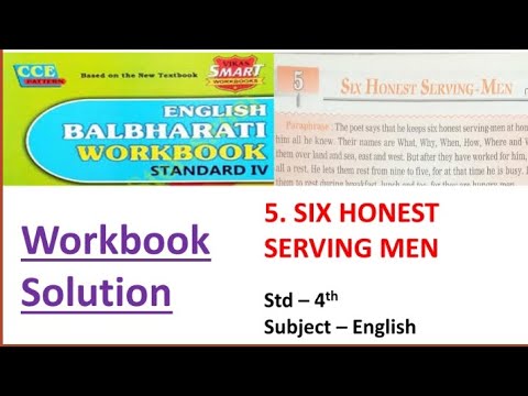 5. SIX HONEST SERVING MEN /Workbook Solution/ Question and answers/Std ...