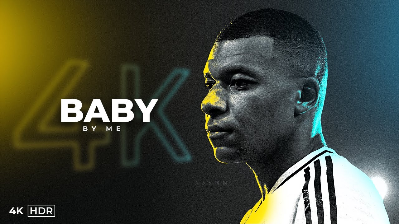 [ 4K ] Kylian Mbappé | Baby by me edit - YouTube