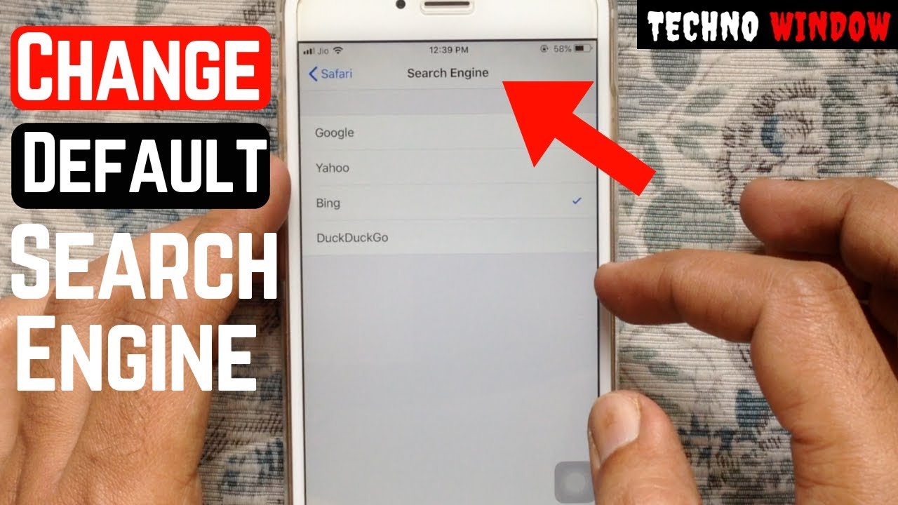 How to Change Default Search Engine in Safari on iPhone or iPad - YouTube