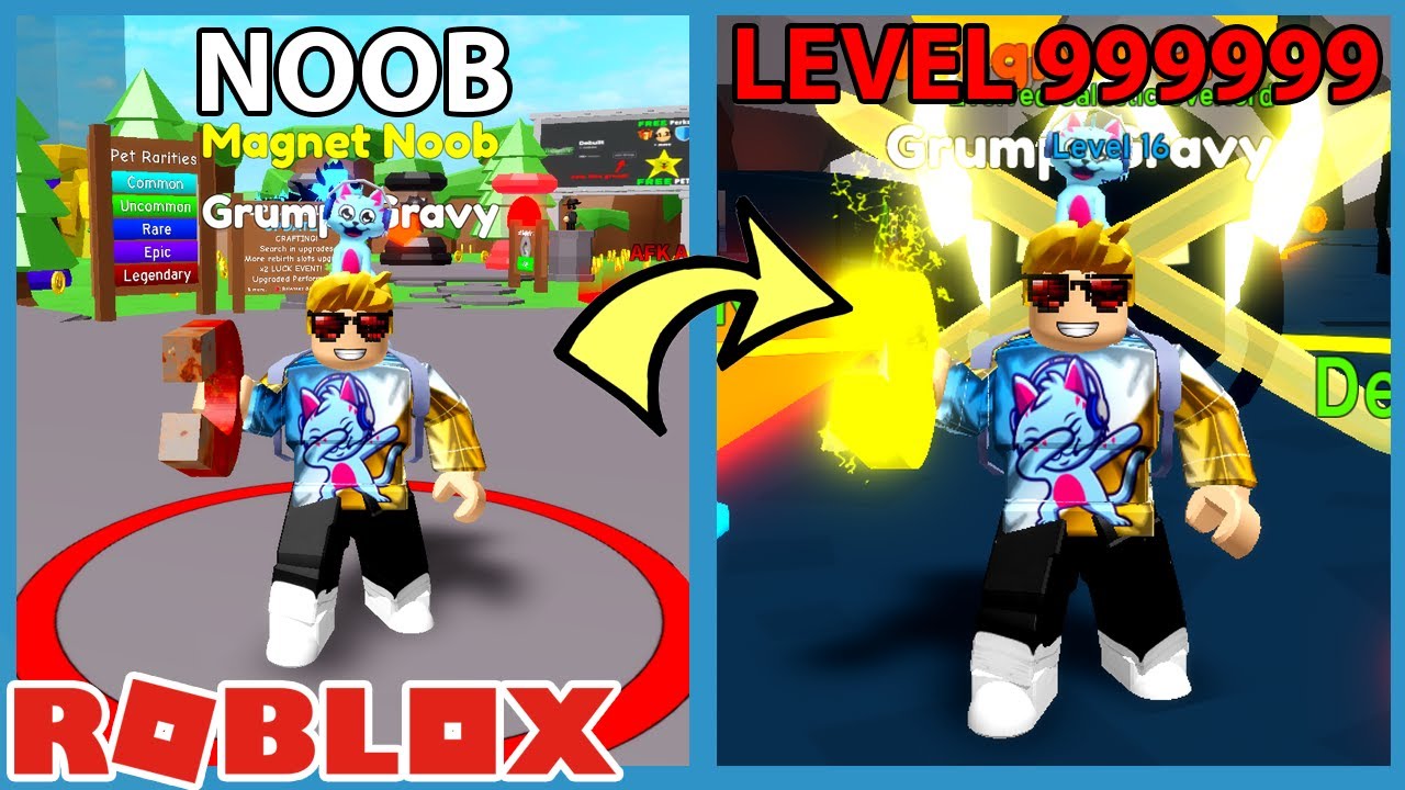 I Became A Level 999,999 Magnet Master In Roblox - YouTube