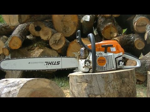 Stihl MS 261C With 20 Inch Bar - YouTube