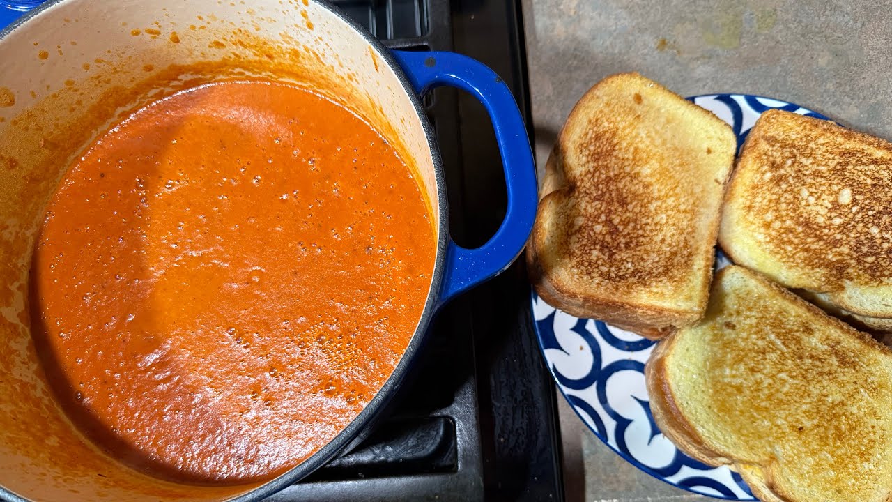 Tomato Soup and Grilled Cheese Sandwiches from Blue Bloods cookbook ...
