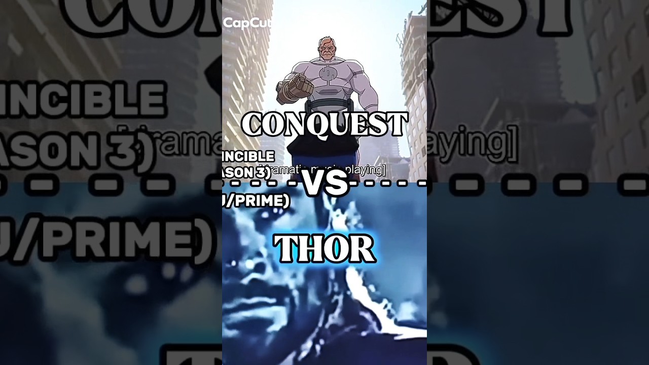 Conquest(season 3) vs Thor(MCU) - YouTube