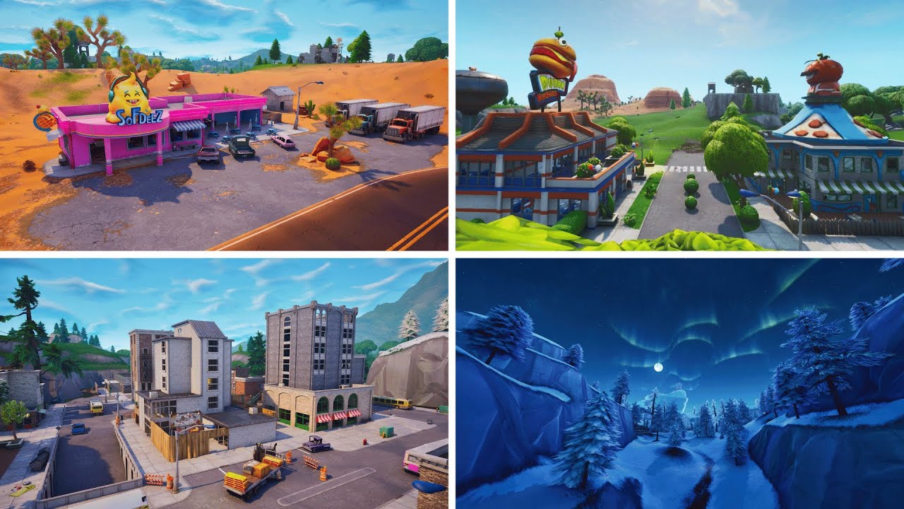 All New Map Changes in Fortnite OG (v39.20 Update) - YouTube