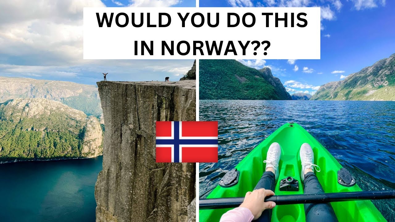 2 Days in Norway! Epic Pulpit Rock Hike, Stavanger, Kayaking & Road ...